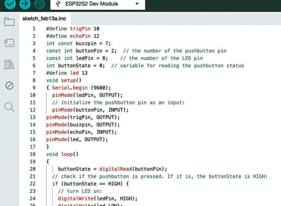 Building a Touchless Distance Monitor & Handwashing Timer