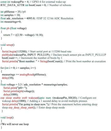 pH Measurement in Hydroponics System using ESP32