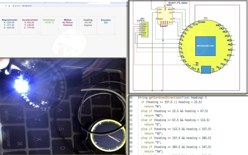 Iot Smartwatch For Movement Tracking