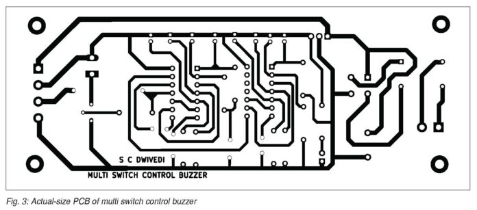 Multi Switch Control Circuit for Buzzer/Appliance