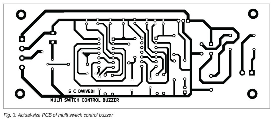 Multi Switch Control Circuit for Buzzer/Appliance