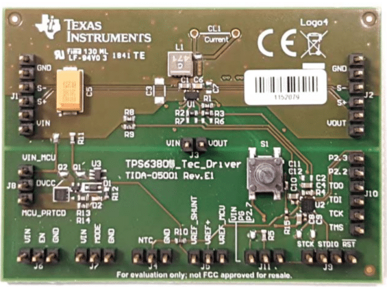 TEC Driver Reference Design For 3.3V Inputs