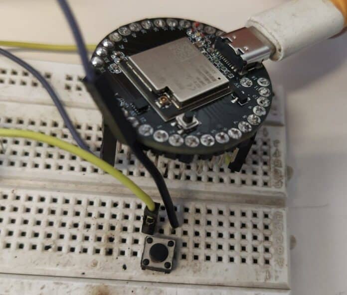 Use Push Button as a Secure Login Key | Code Available