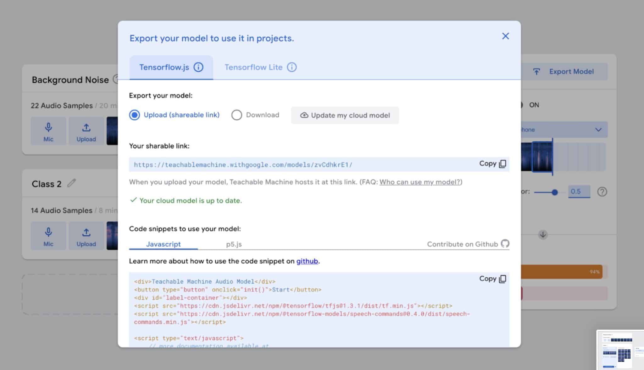 Sound Recognition Made Easy with Google Teachable Machine