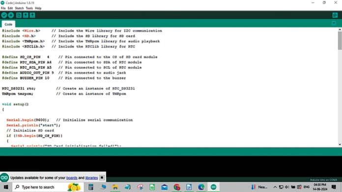 School Automation System with Arduino
