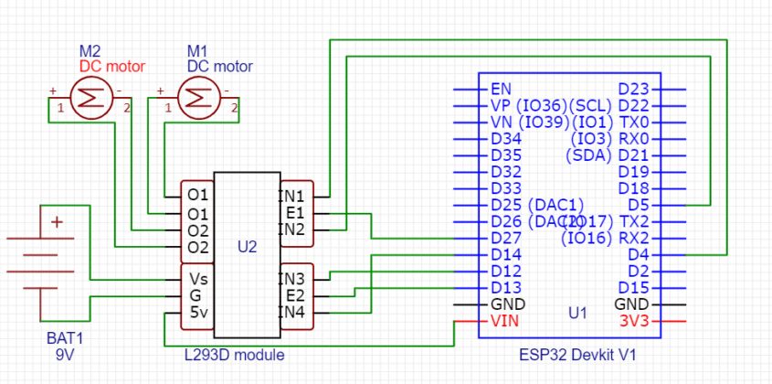Motor Controller Using Webserial Code And Circuit Available