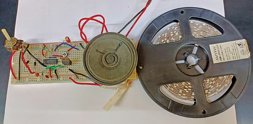 Design a 12V LED Dimmer Circuit and Call Bell Circuit