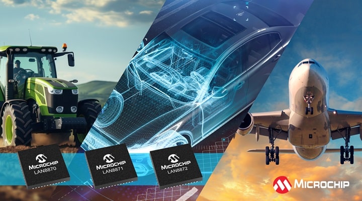 Expanded Single Pair Ethernet Portfolio With 100BASE-T1 & 1000BASE-T1 PHY