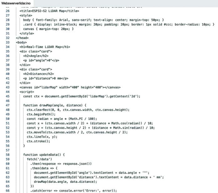 Wi-Fi Enabled Standalone Lidar for Real-Time Wireless Mapping