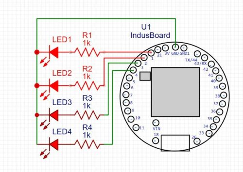 Blink LED Using Random Number Generator