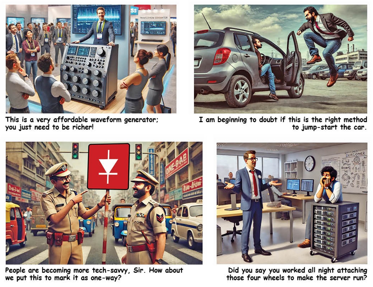 Electroons 2.0 - Plugging Humor into Electronics!