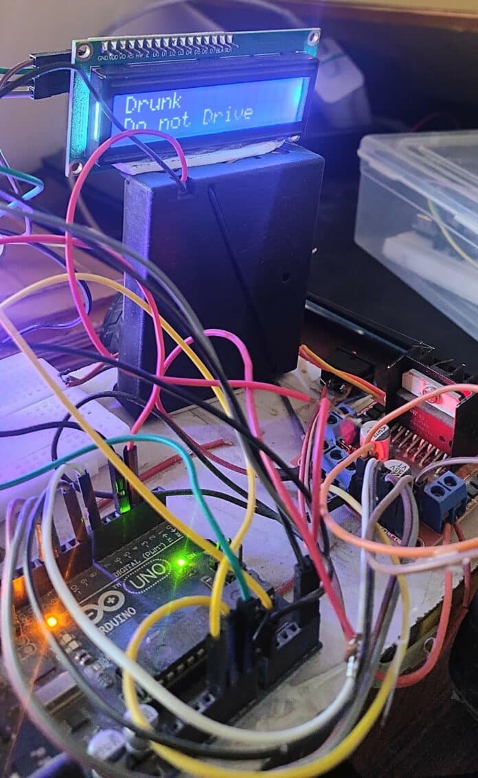 Alcohol Detection Smart Vehicle Using Arduino