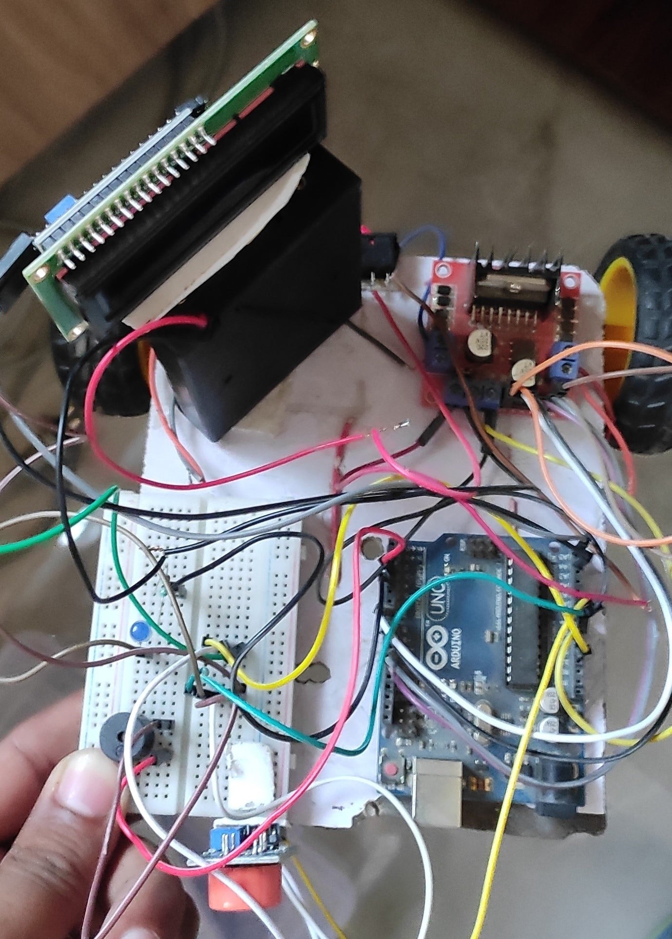 Alcohol Detection Smart Vehicle Using Arduino
