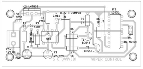 Automatic Wiper Controller for Vehicles