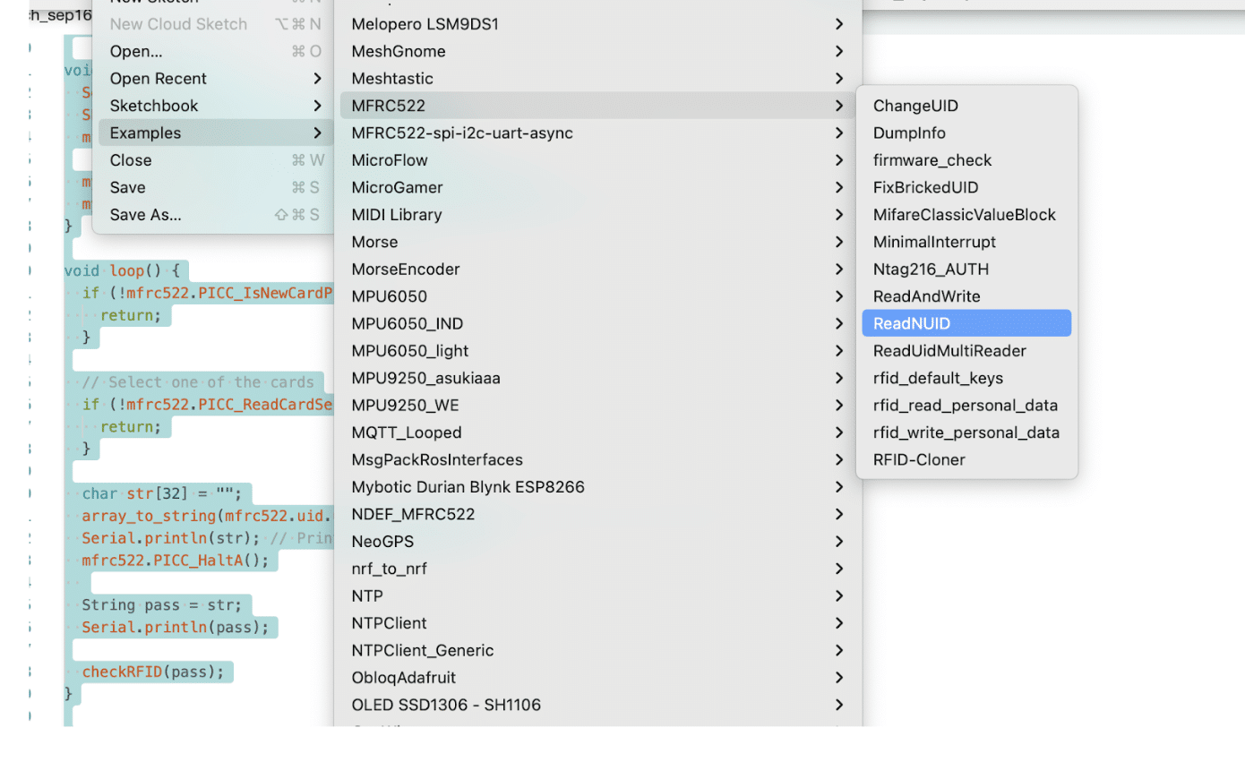 Contactless RFID Lock System - Circuit and Code