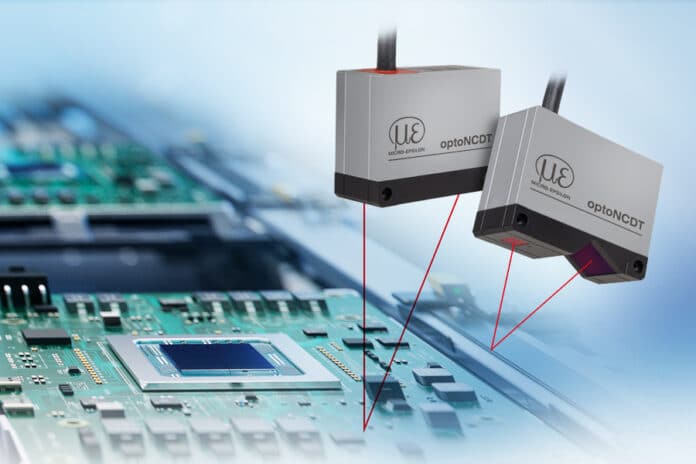 Laser Displacement Sensor With 75kHz Calibration Rate - Electronics For ...