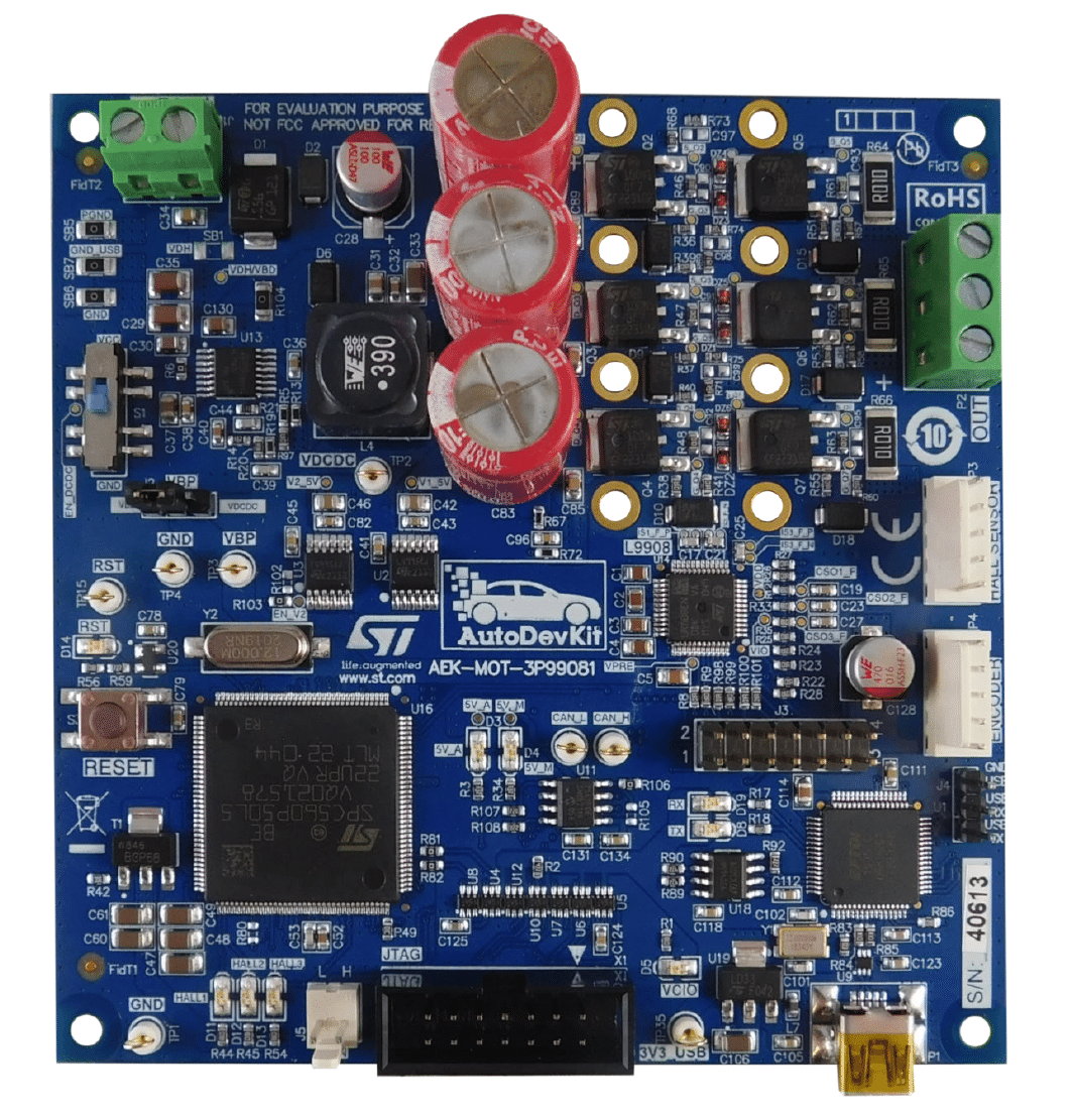Automotive BLDC Motor Control with AEK-MOT-3P99081 Evaluation Board ...