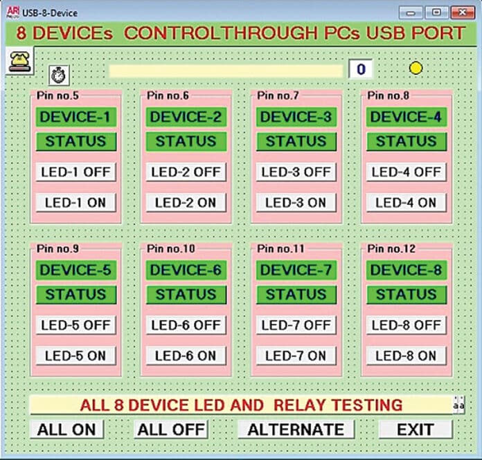 Control Appliances with a PC Using Visual Basic and Arduino