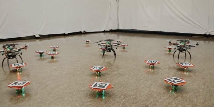 Neural Framework For Self-Organizing Robotic Swarms