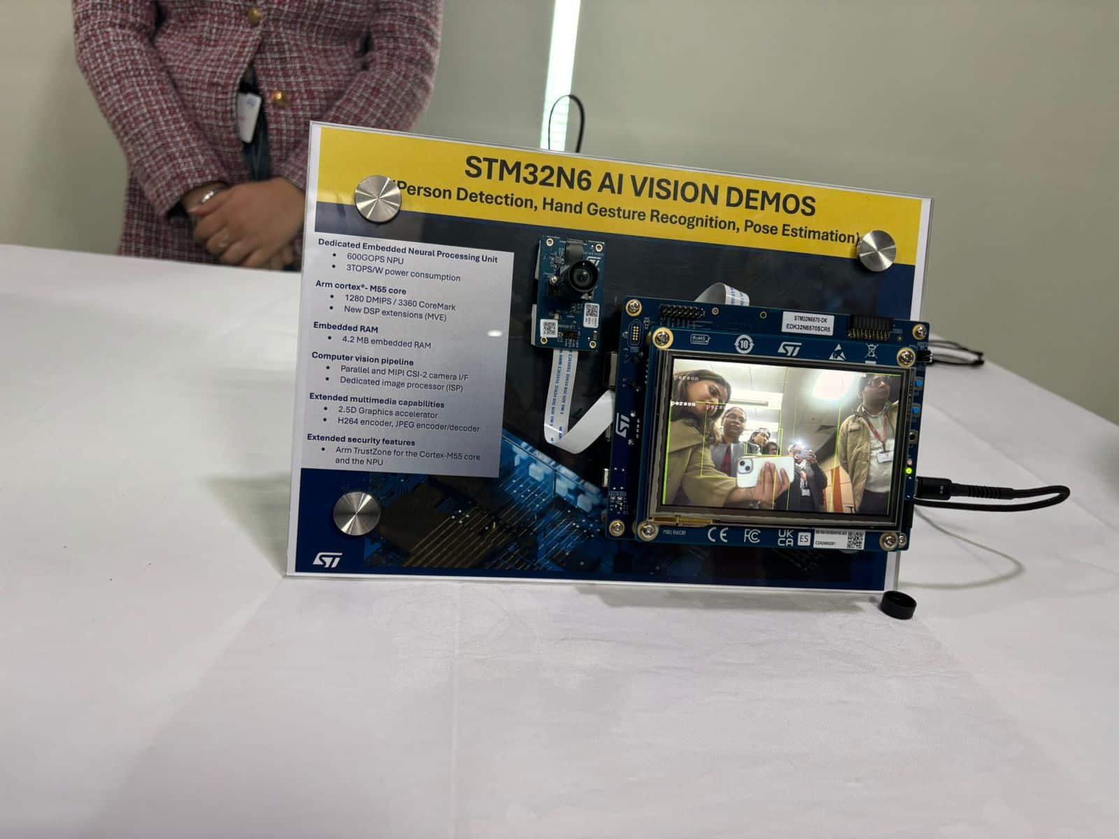 STMicroelectronics Media Briefing On Edge AI Vision