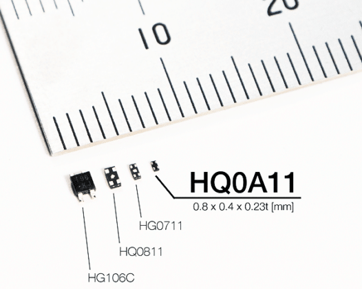 Smallest And Thinnest Hall Element