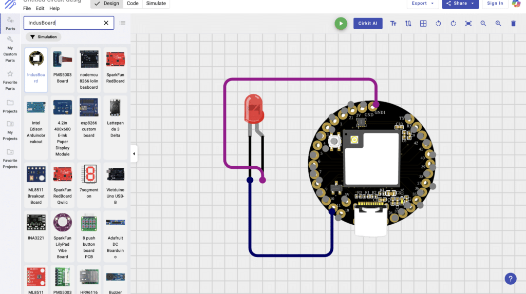 Compact IoT Board With Sensors