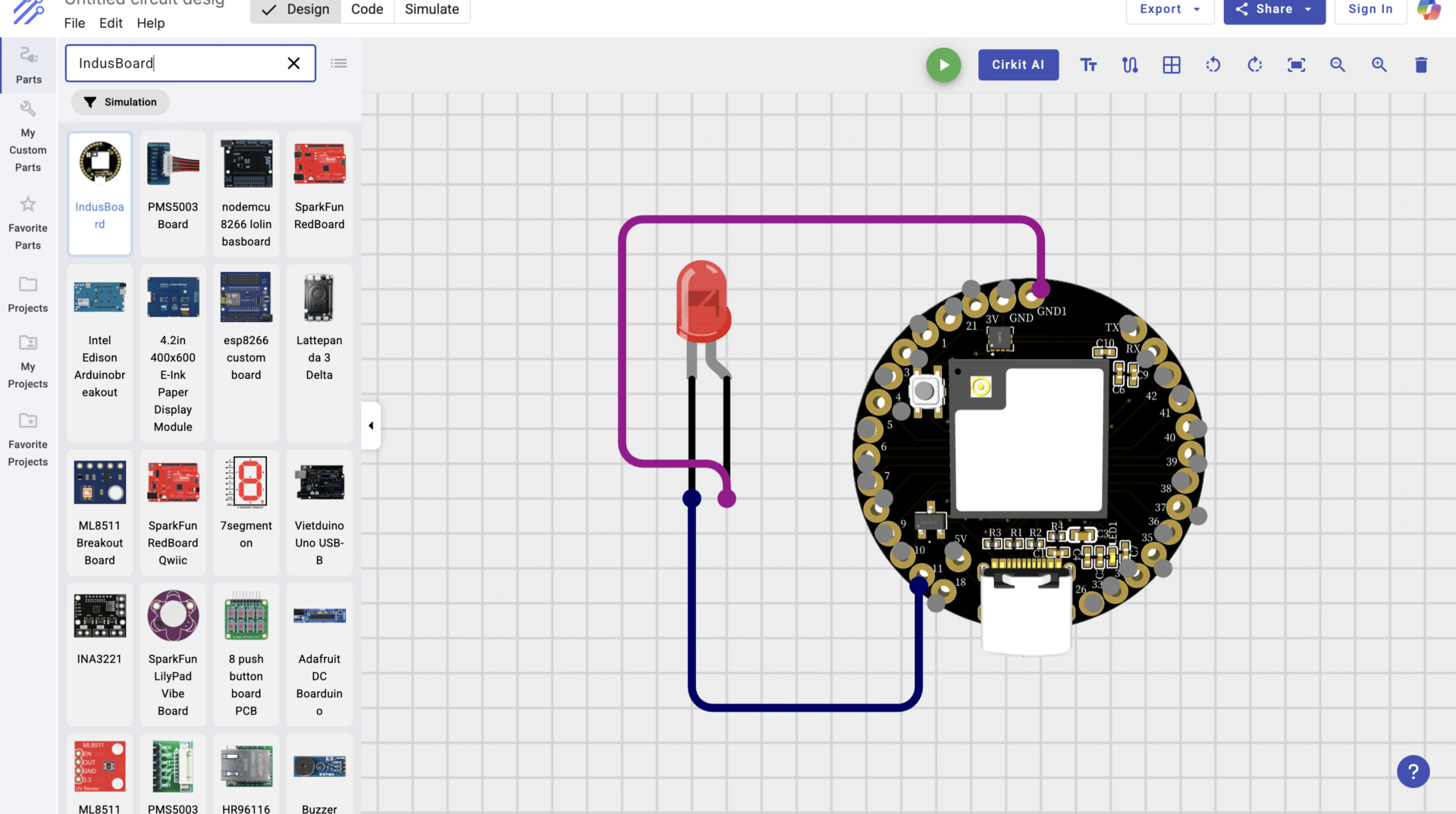 Compact IoT Board With Sensors