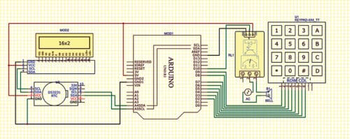 Arduino based Automatic Bell With Adjustable Timings