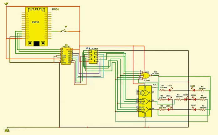 Building Electronic Dice [Step-by-Step Guide] | Circuit and Code Available