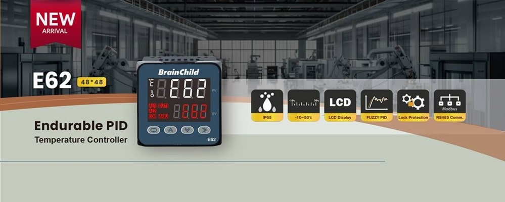 Brainchild's Latest PID Temperature Controller E62