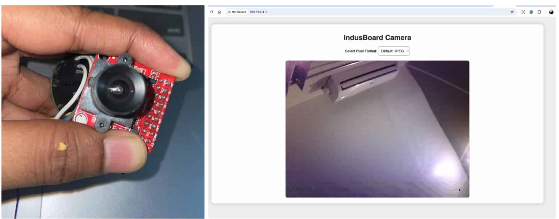 Create Compact Wi-Fi-based Camera Capable of Live Video Streaming