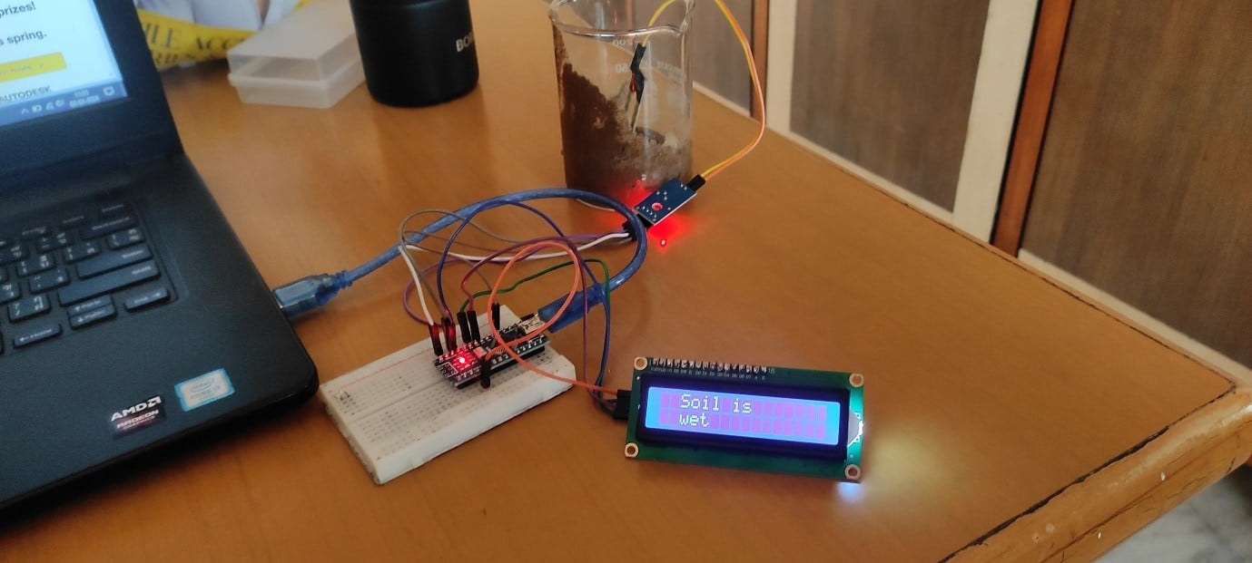 Soil Moisture Indicator For Gardening Application | DIY Project