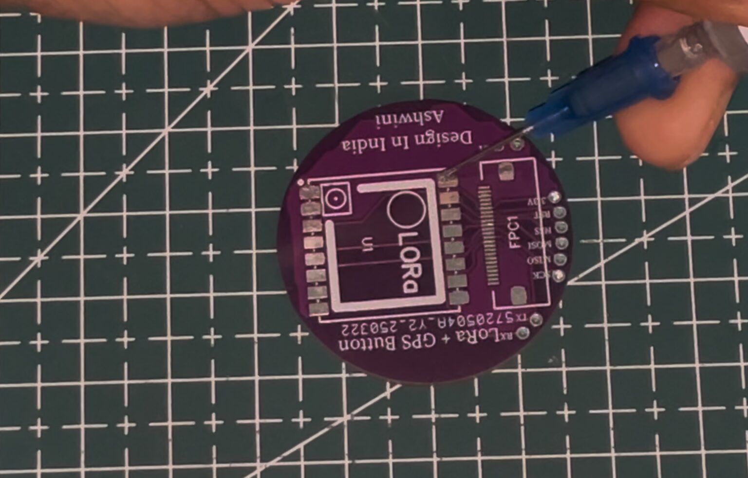 Build Open-Source LoRa + GPS Module (World’s Smallest - Only 3cm!)