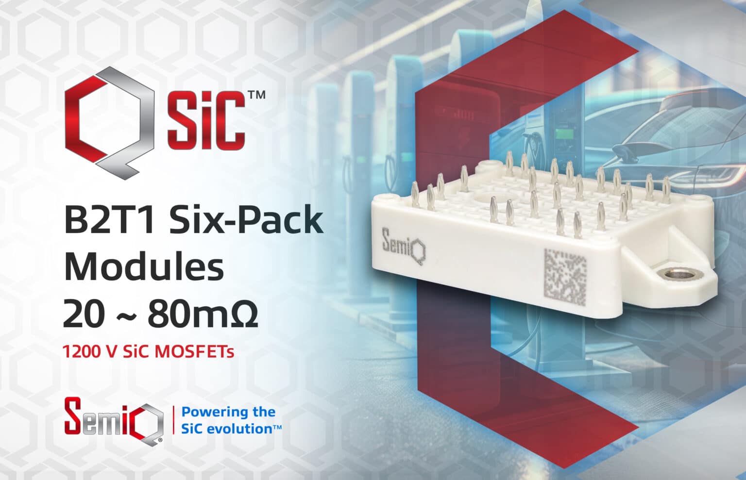 SiC MOSFET Six-Pack Modules