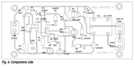 Automatic Evening Light With Cut-Off Timer