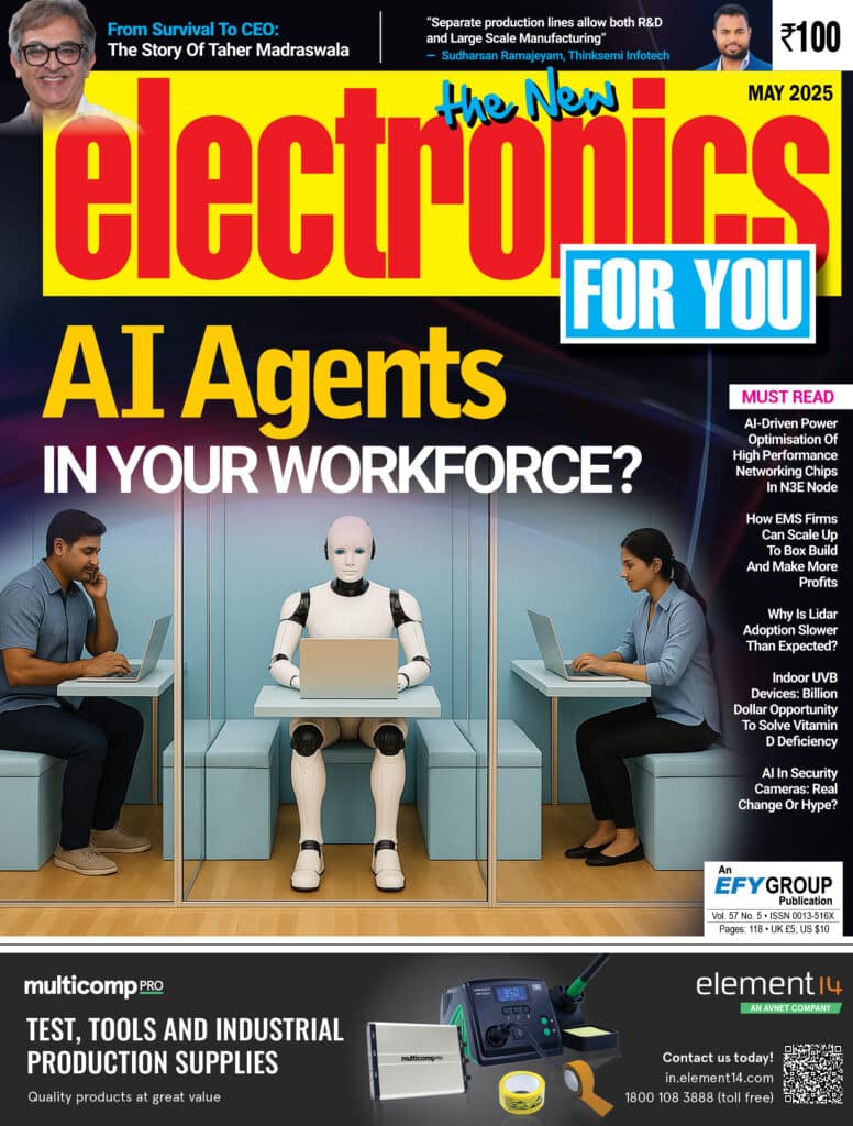 May 2025 Issue Of Electronics For You - Electronics For You