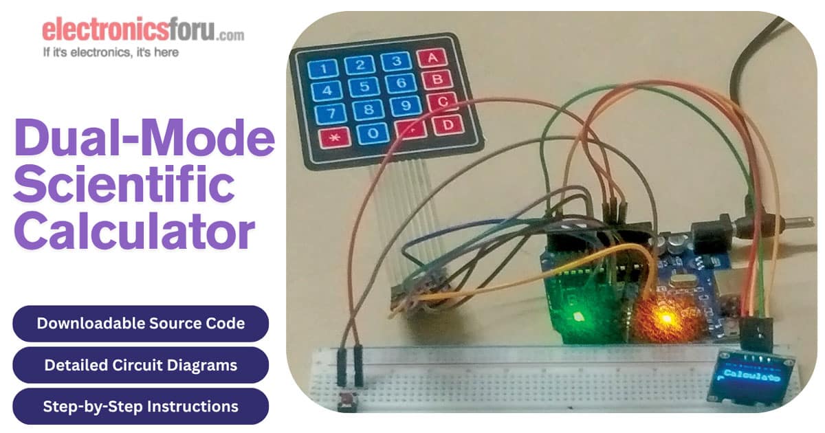 Arduino-Based Dual-Mode Scientific Calculator
