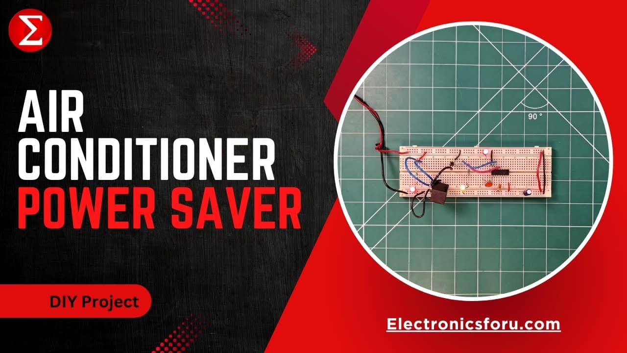 LIVE DIY: Make Your Own Air Conditioner (AC) Power Saver - Electronics ...