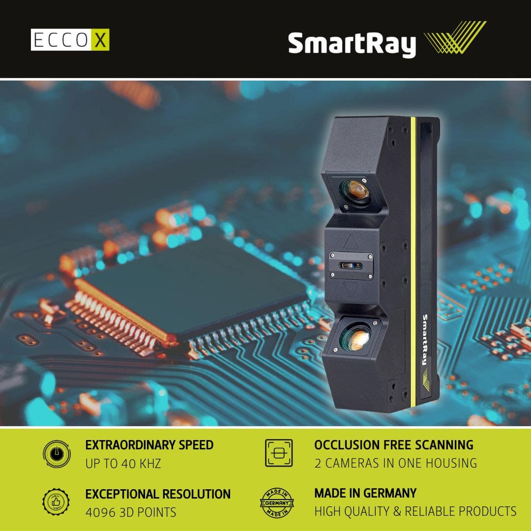 Dual Head 3D Sensor For High Precision Inspection - Electronics For You