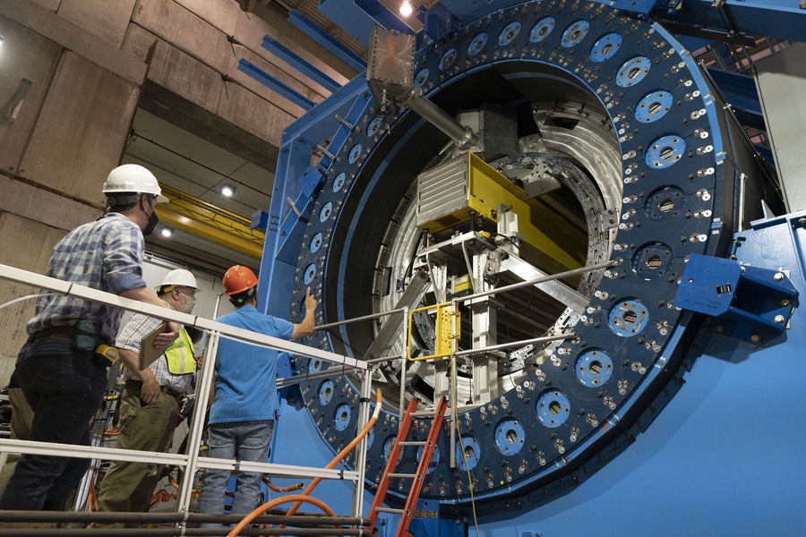 Detector Records Key Test Of Particle Collisions