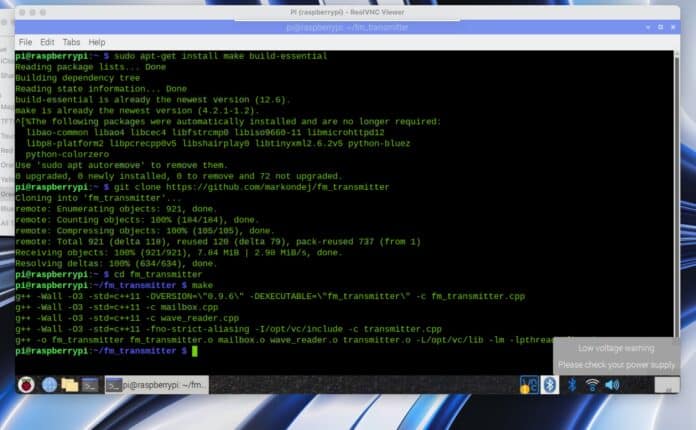 Turn Raspberry Pi Into FM Transmitter – Step by Step
