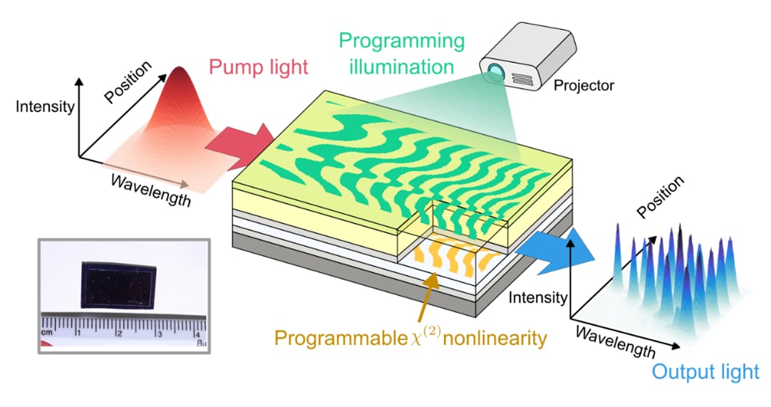 World’s First Programmable Nonlinear Photonics Chip