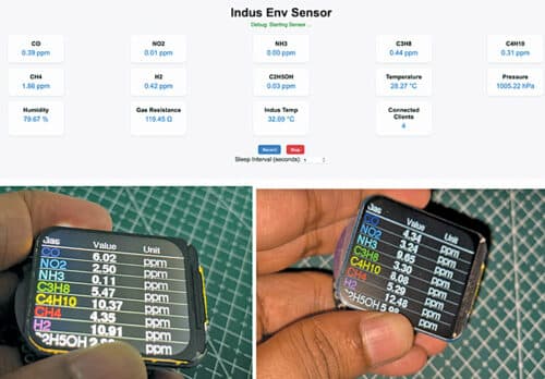 IoT-Based Environmental and Gas Sensing