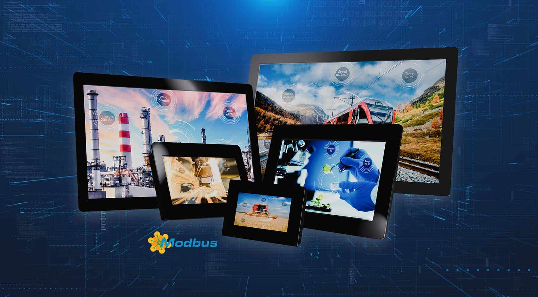 Touchscreen Displays Bring Simpler Control For Industry Systems