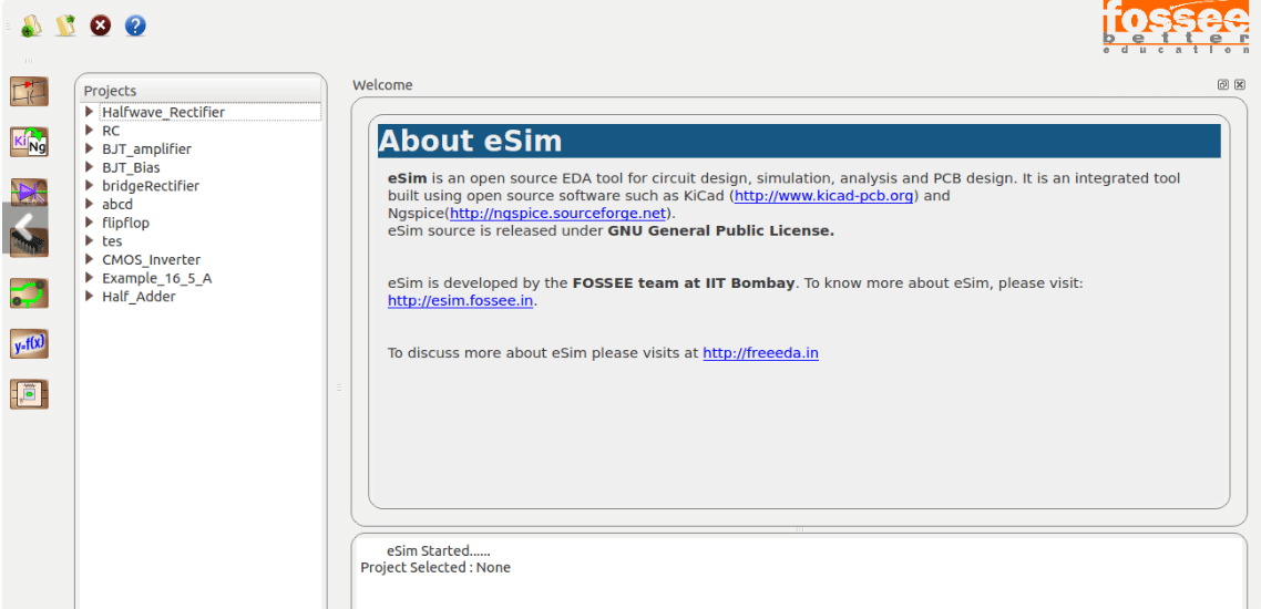 eSim: Open-Source EDA Tool Review