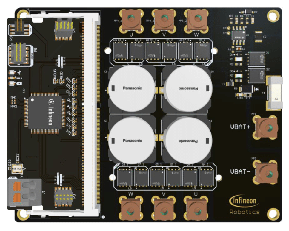 Reference Design Dual-Motor Drive For Robotics
