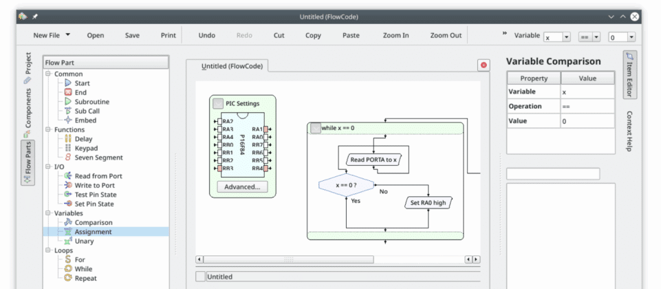 KTechLab: Open-Source IDE for Microcontrollers and Electronics