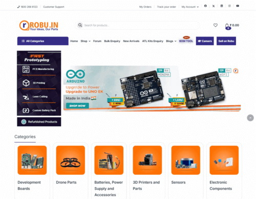 Best Electronics Components Online Store in India