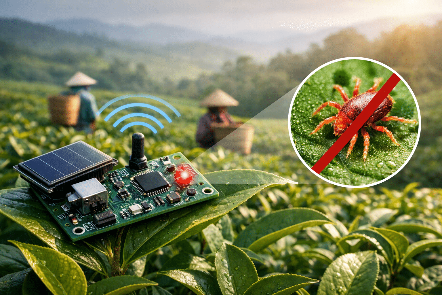 Indigenous Chip Targets Tea Crop Pest