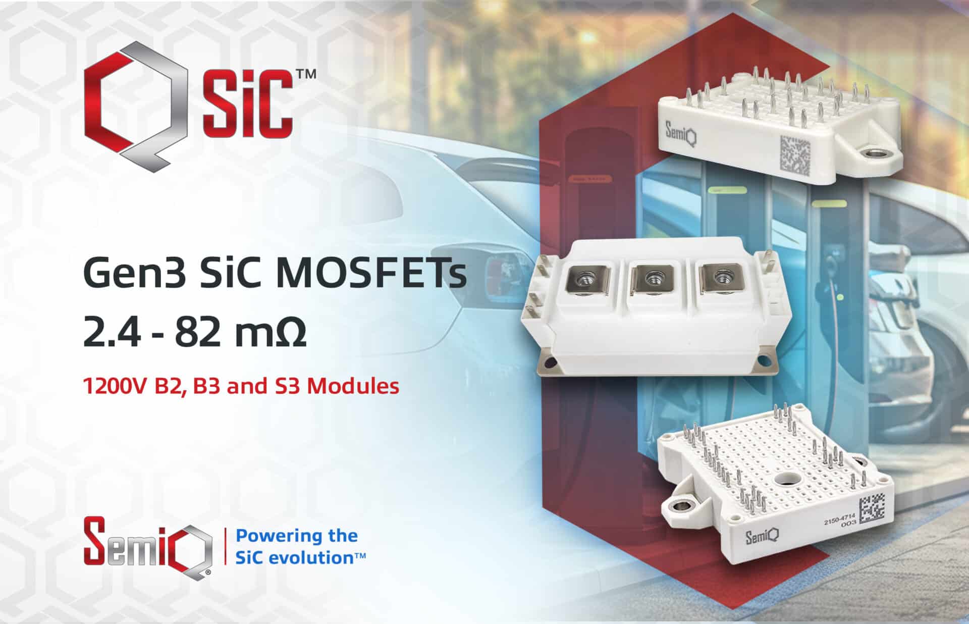 High-Density SiC Power Modules